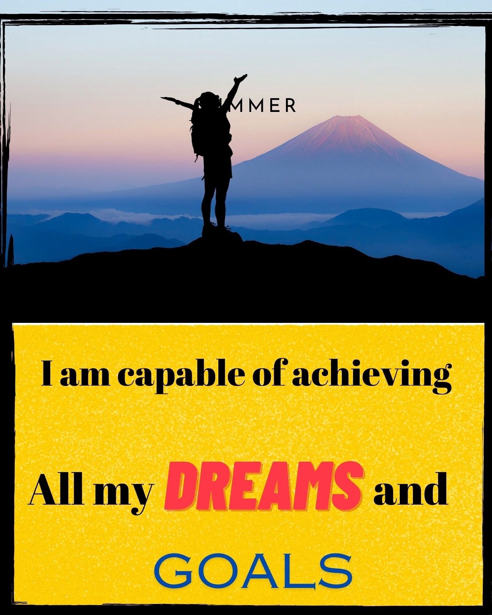 Positive Affirmation Poster - Etsy