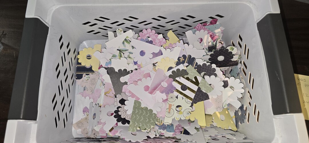 Variety Flower Paper Tabs - Etsy