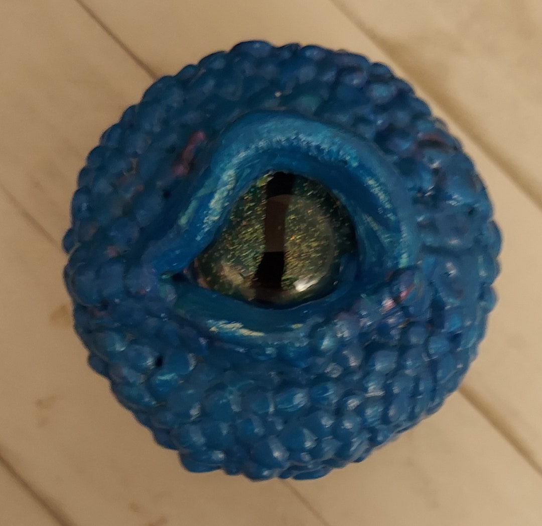 Cirmo Polymer Clay Dragon Eye Jar - Etsy