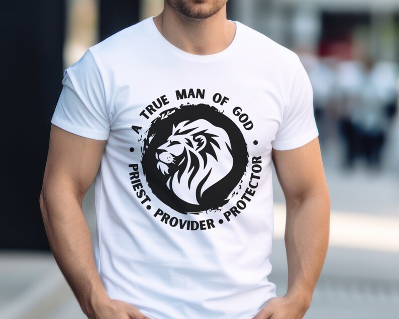 Man of God SVG Digital Download, Perfect for Christian Mens Tshirt ...