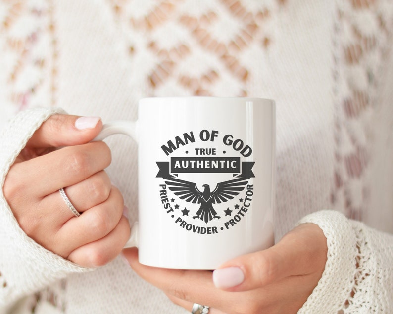 Man of God SVG Digital Design, Perfect Tshirt Idea for Christian Men ...