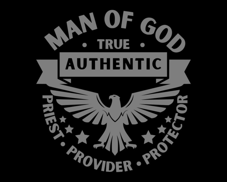 Man of God SVG Digital Design, Perfect Tshirt Idea for Christian Men ...