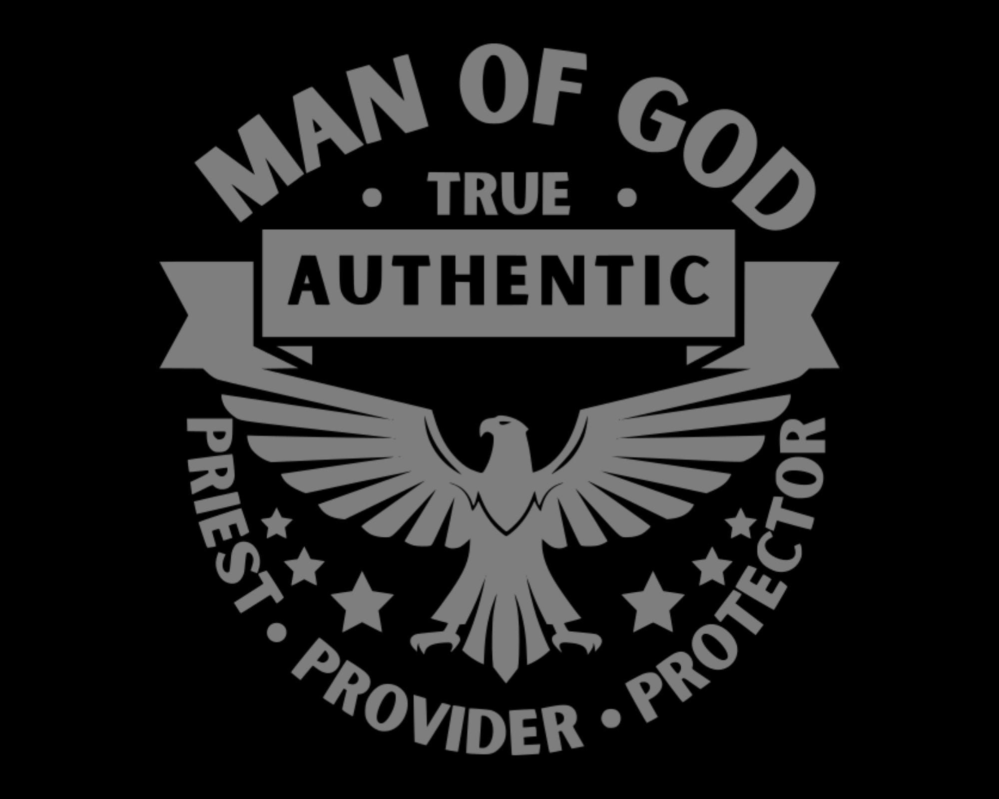 Man of God SVG Digital Design, Perfect Tshirt Idea for Christian Men ...