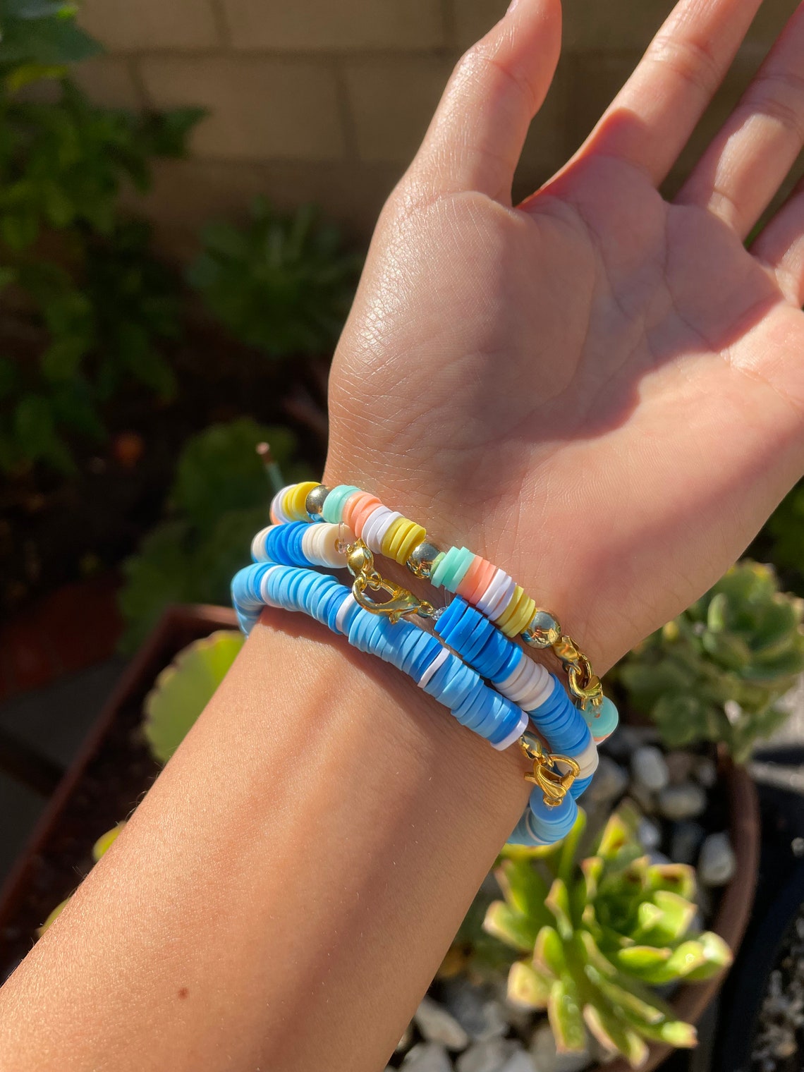 Beachy Bracelet Set - Etsy