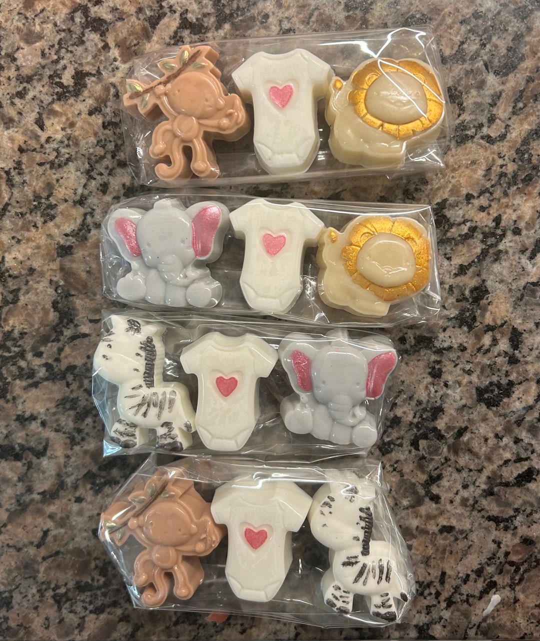 Safari Animal Goat Milk Soap Favors: Baby Shower Gifts, Zoo Party - Etsy