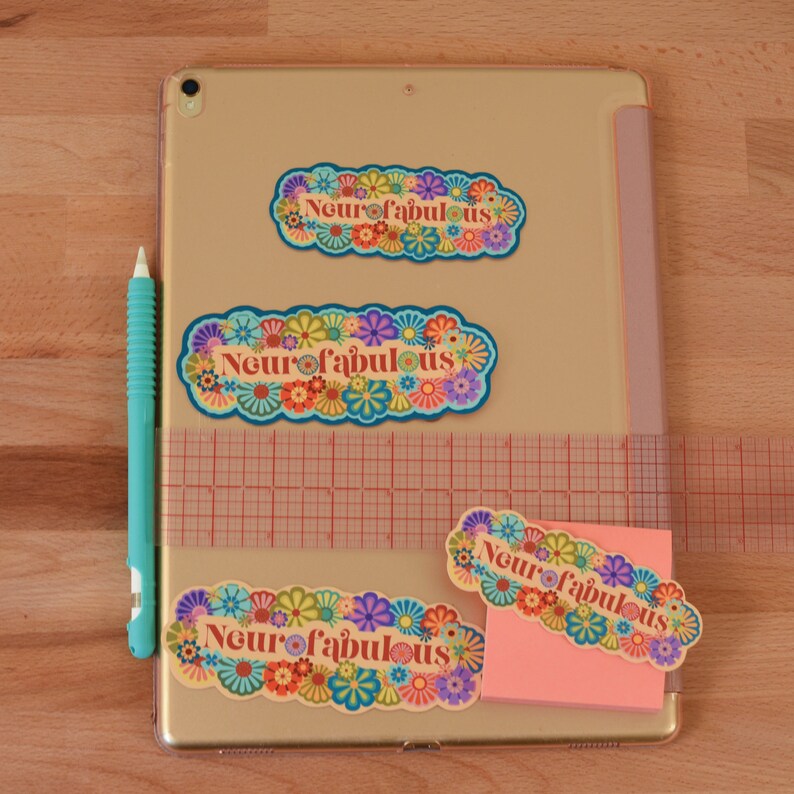 Neuro Fabulous Sticker Neurodiversity Pride Sticker - Etsy