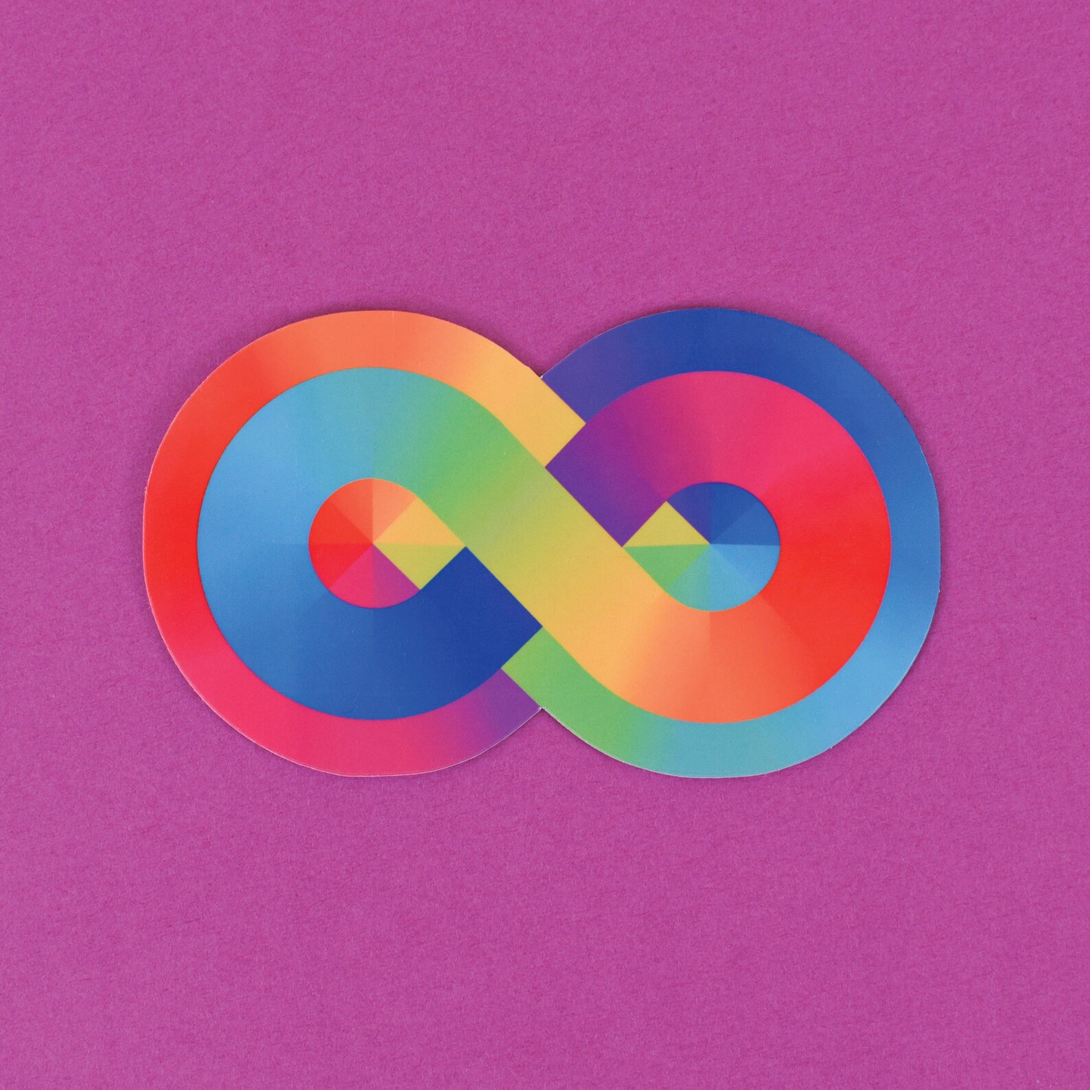 Rainbow Infinity Sticker, Autism Infinity Sticker, Neurodiversity Pride ...