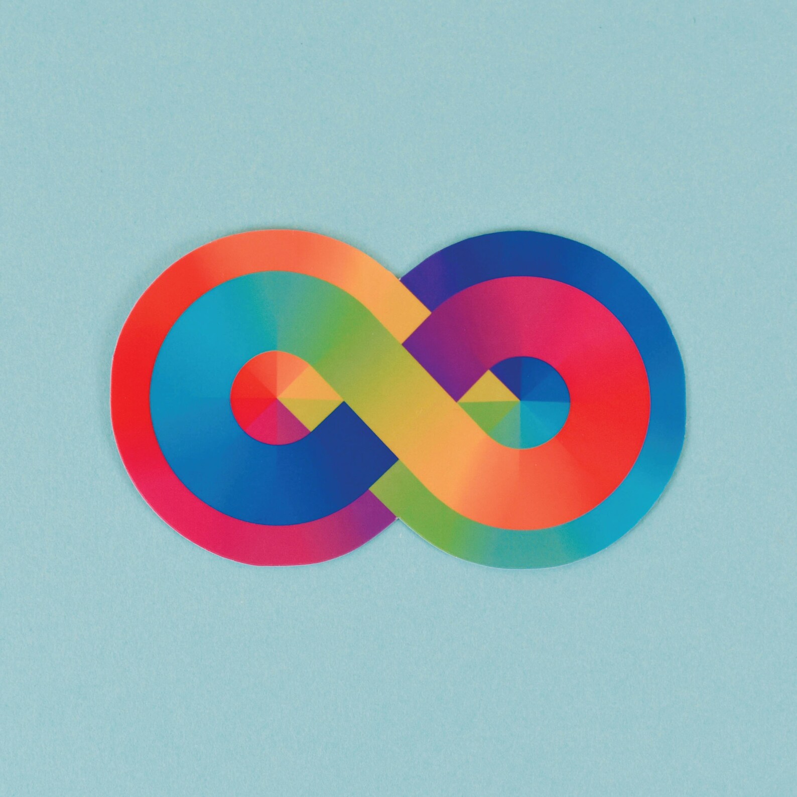 Rainbow Infinity Sticker, Autism Infinity Sticker, Neurodiversity Pride ...