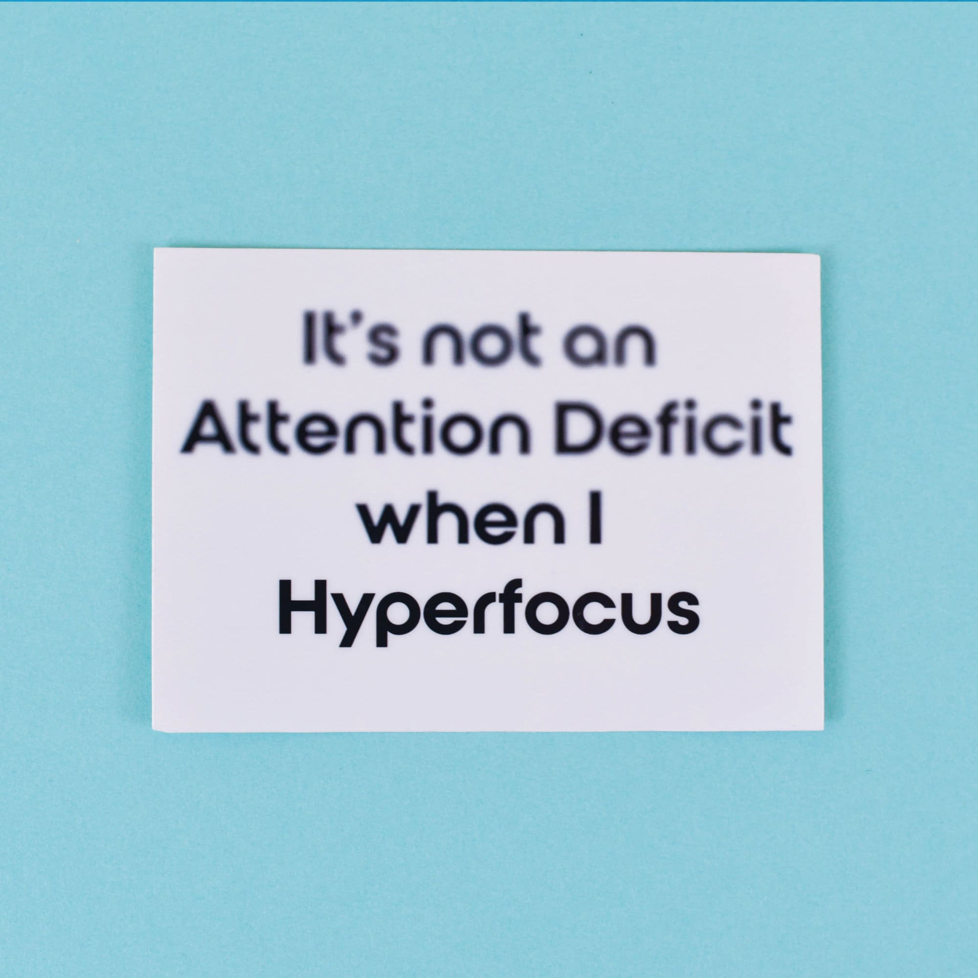 ADHD Sticker, Actually Autistic Sticker, Neurodiversity Sticker for ...