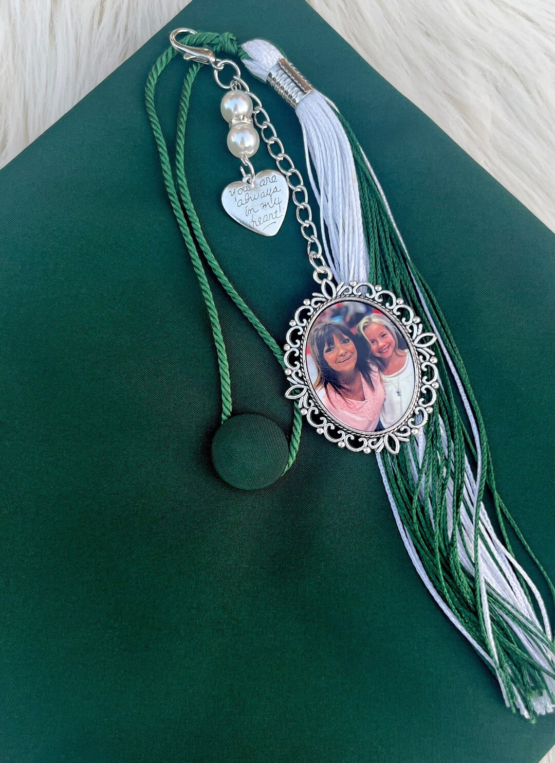 Personalized Tassel Charm, Custom Tassel Charm, Graduation Gift ...