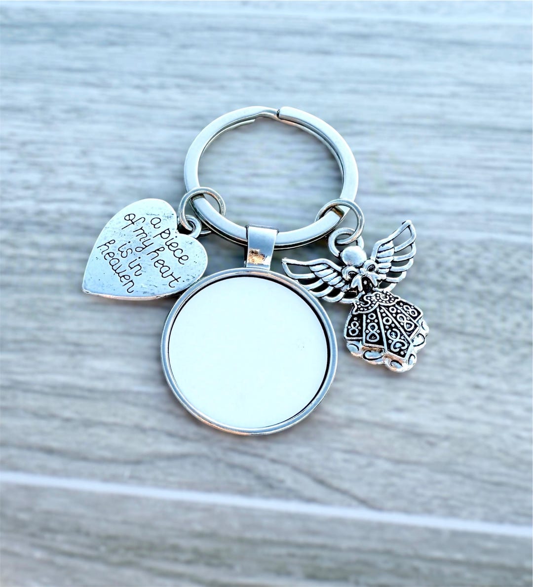 Memorial Keychain, Personalized Memorial Keychain, Photo Keychain ...