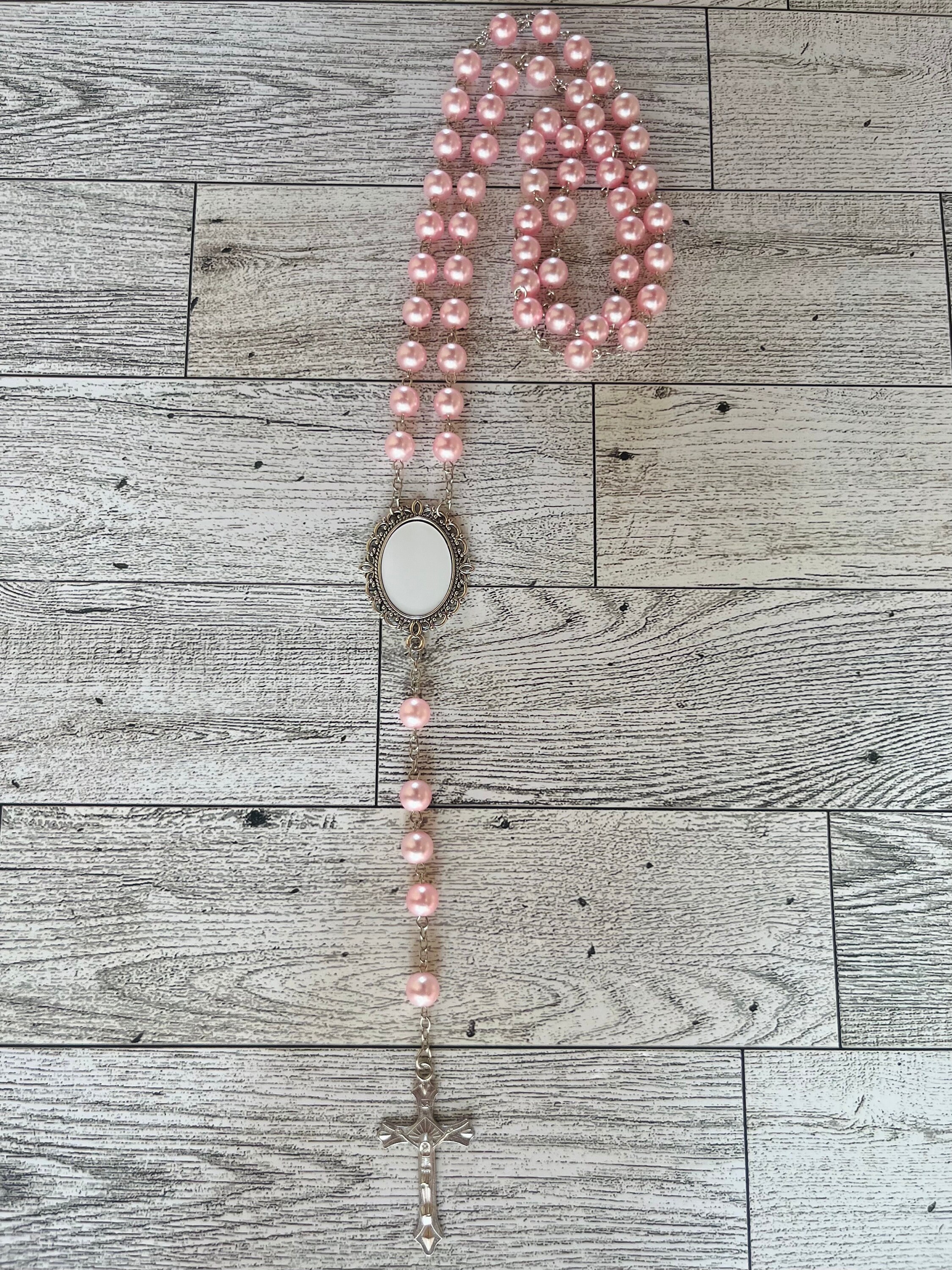 Personalized Photo Rosary, Personalized Rosary, Photo Rosary, Full ...