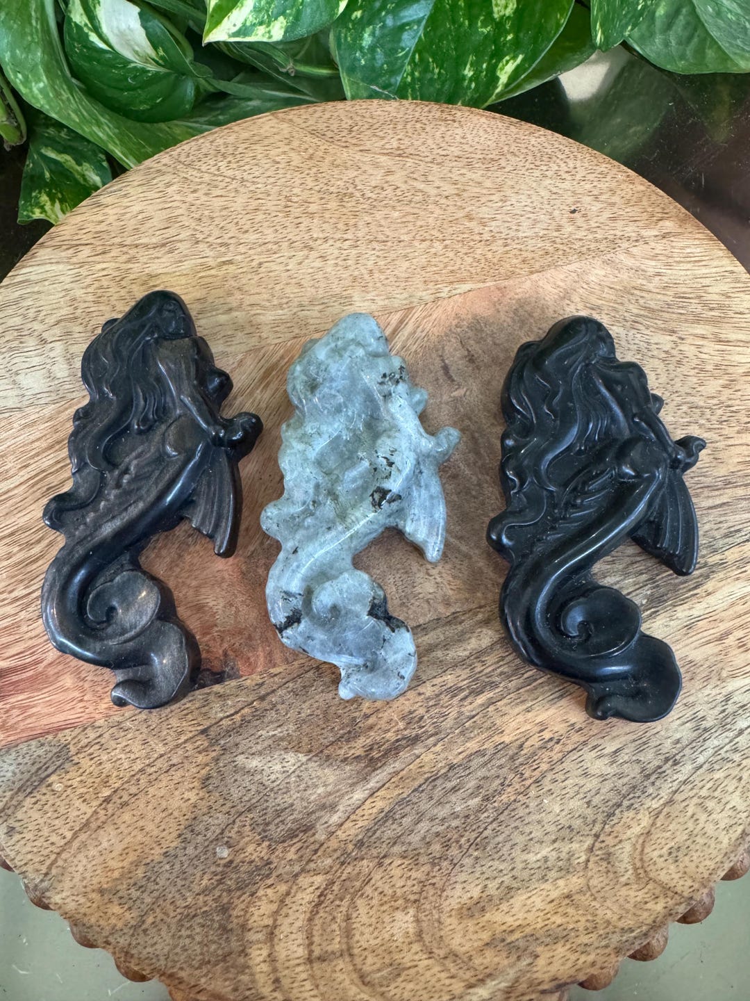 Crystal Mermaid Carving - Etsy