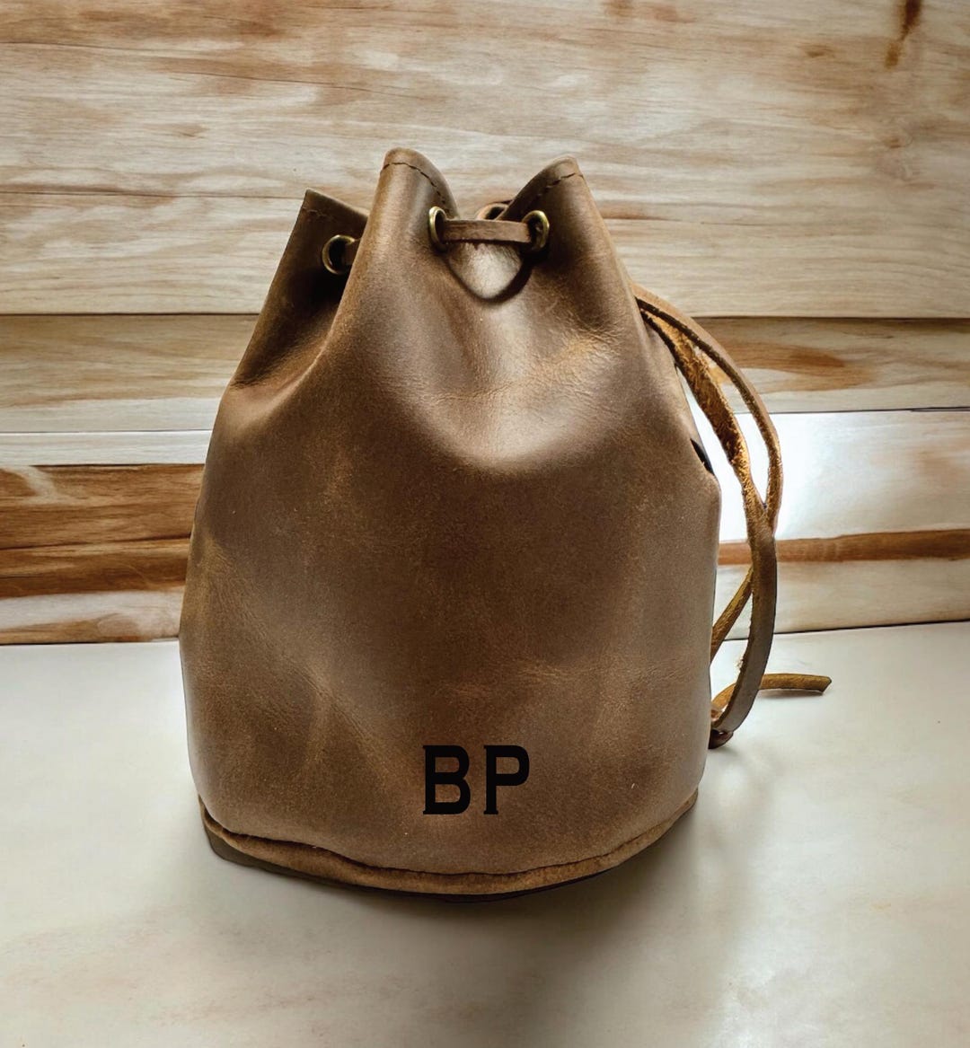 Genuine Leather Golf Valuables Bag, Pouch, Personalized, Golf Tee Bag ...