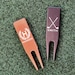 Golf Divot Tool - Pitch Mark Repair - Personalized Custom Metal Divot ...