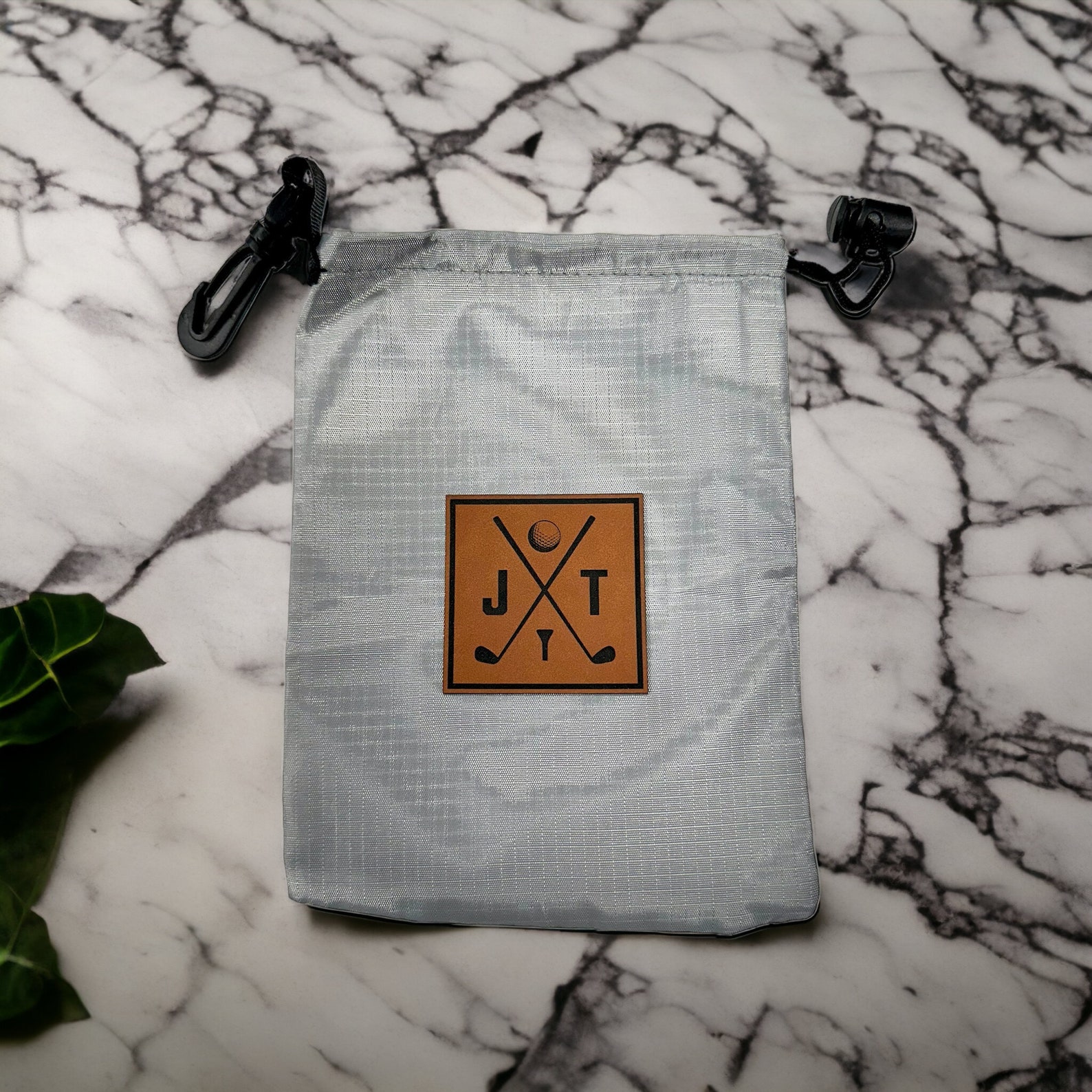 Personalized Golf Valuables Pouch - Golf Tee Bag - Golf Ball Bag - Golf ...