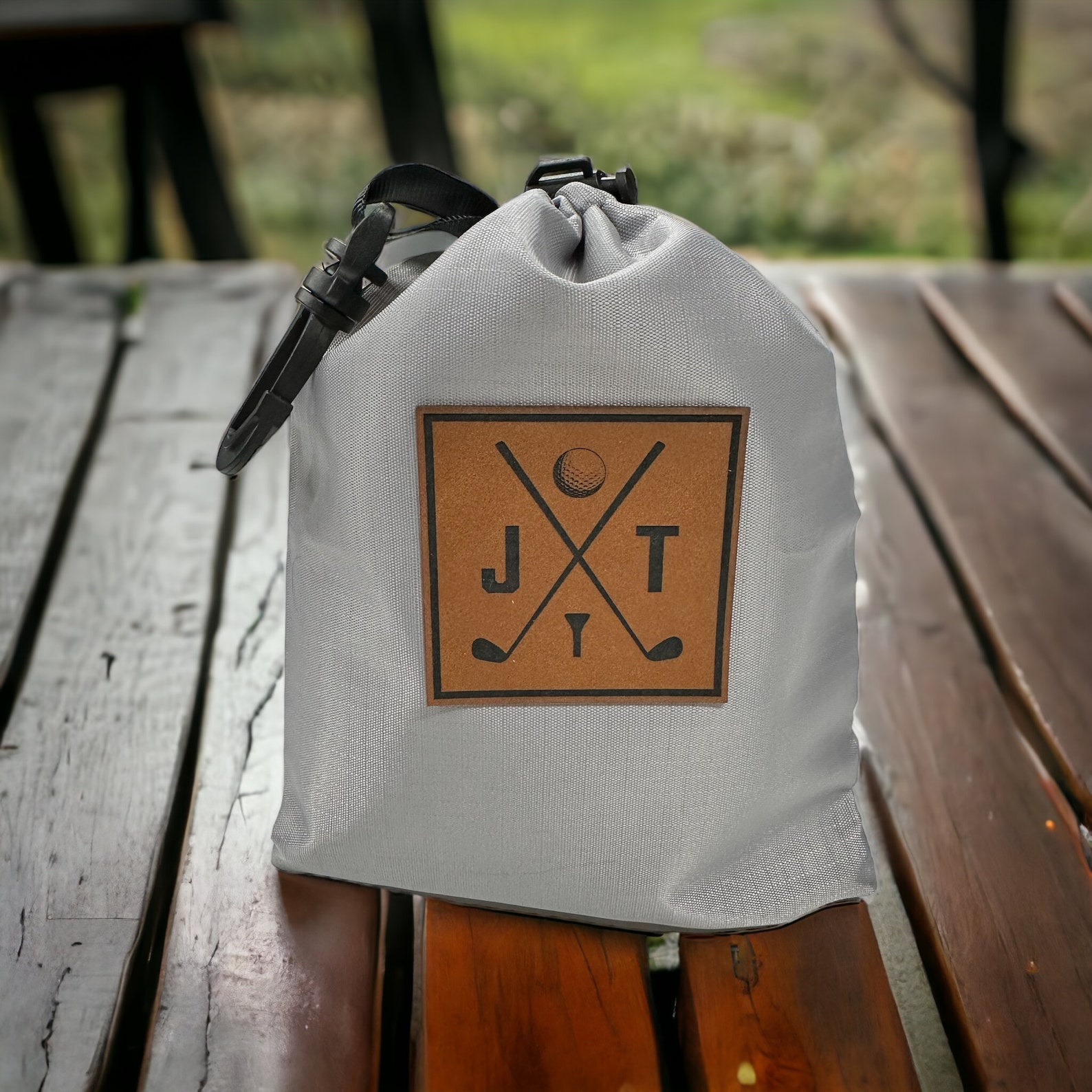 Personalized Golf Valuables Pouch - Golf Tee Bag - Golf Ball Bag - Golf ...