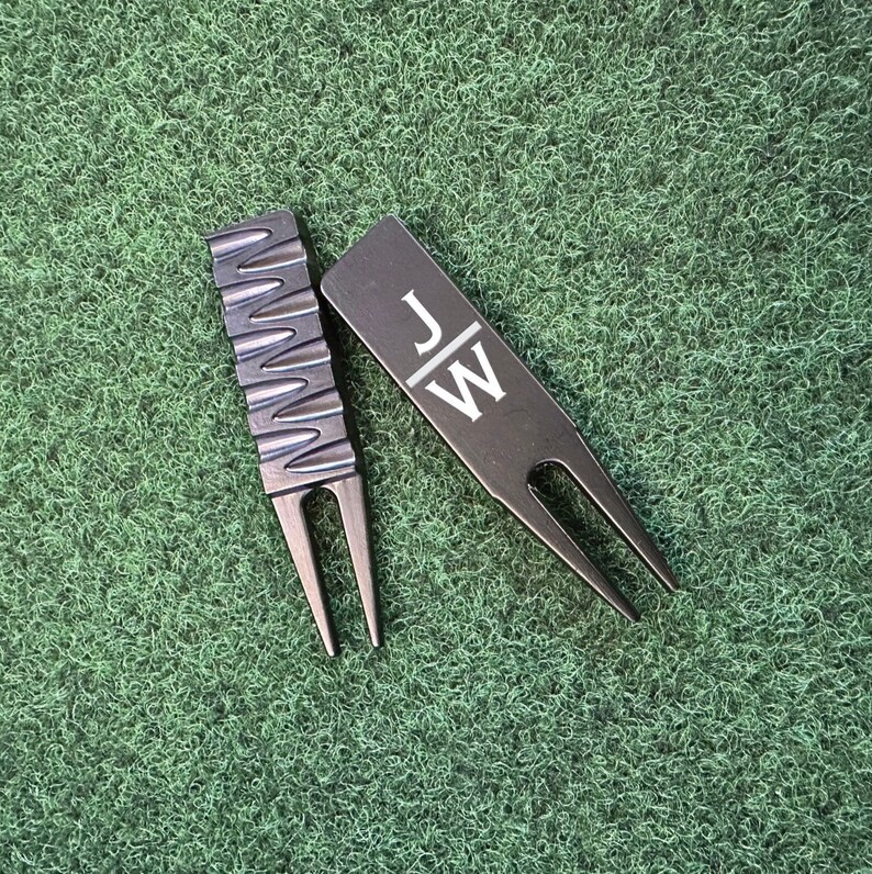 Golf Divot Tool - Pitch Mark Repair - Personalized Custom Metal Divot ...