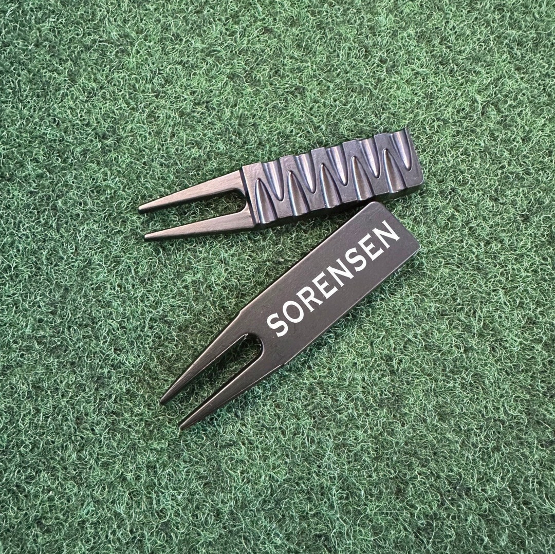 Custom Divot Tool - Golf - Pitch Mark Repair - Personalized Metal Divot ...