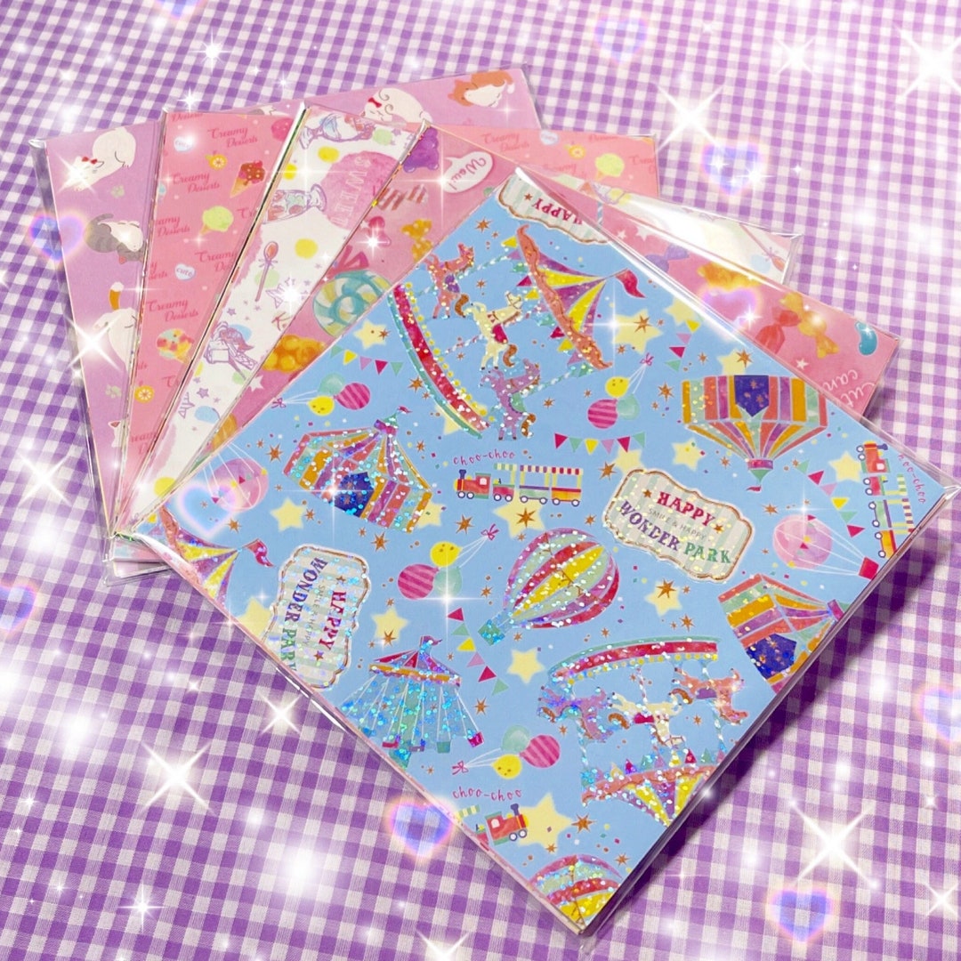 Origami Paper Grab Bag / Stationery Grab Bag / Memo Sheets / Stationery ...