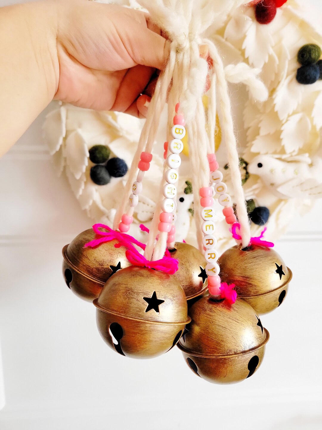 Christmas Bells Jingle Bells Copper Bells Vintage Bells - Etsy