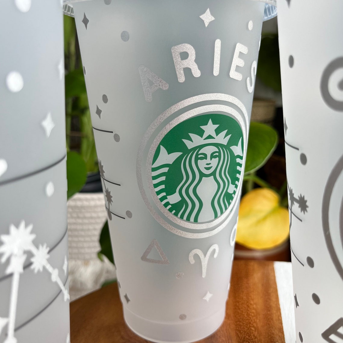 Custom Starbucks Cold Cup Zodiac Sign Cold Cup Astrology - Etsy