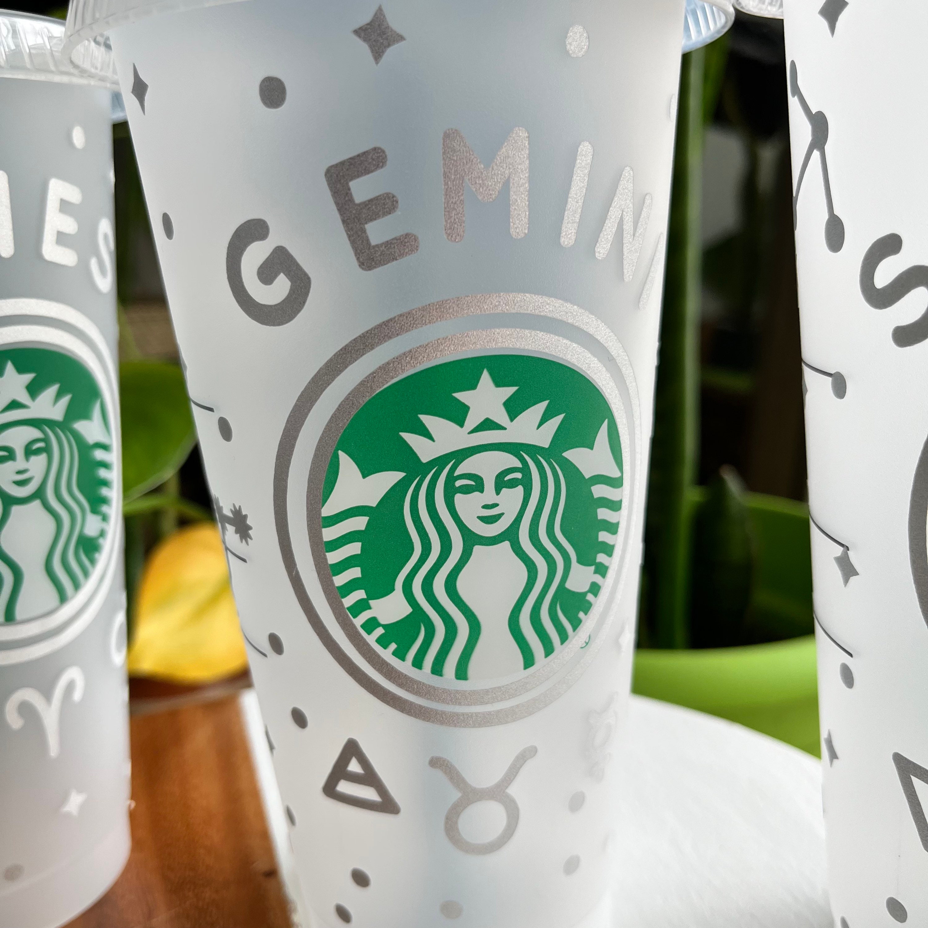 Custom Starbucks Cold Cup Zodiac Sign Cold Cup Astrology - Etsy