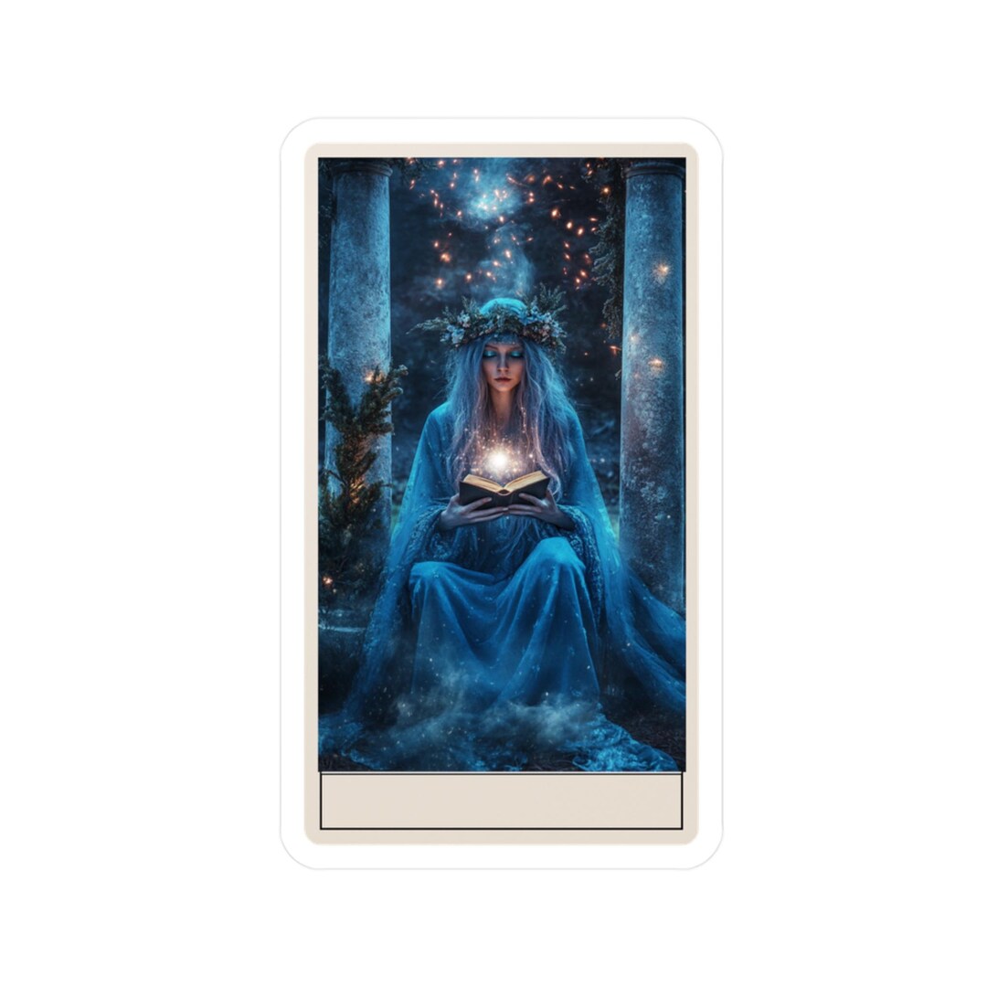 The Coven Mother Customizable Tarot Card Sticker - Etsy