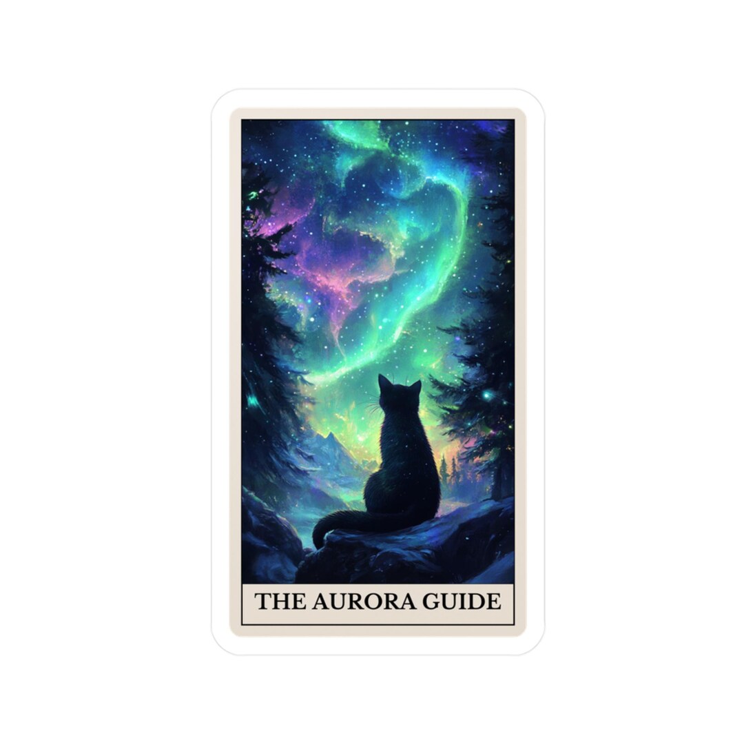 The Aurora Guide Tarot Card Sticker - Etsy