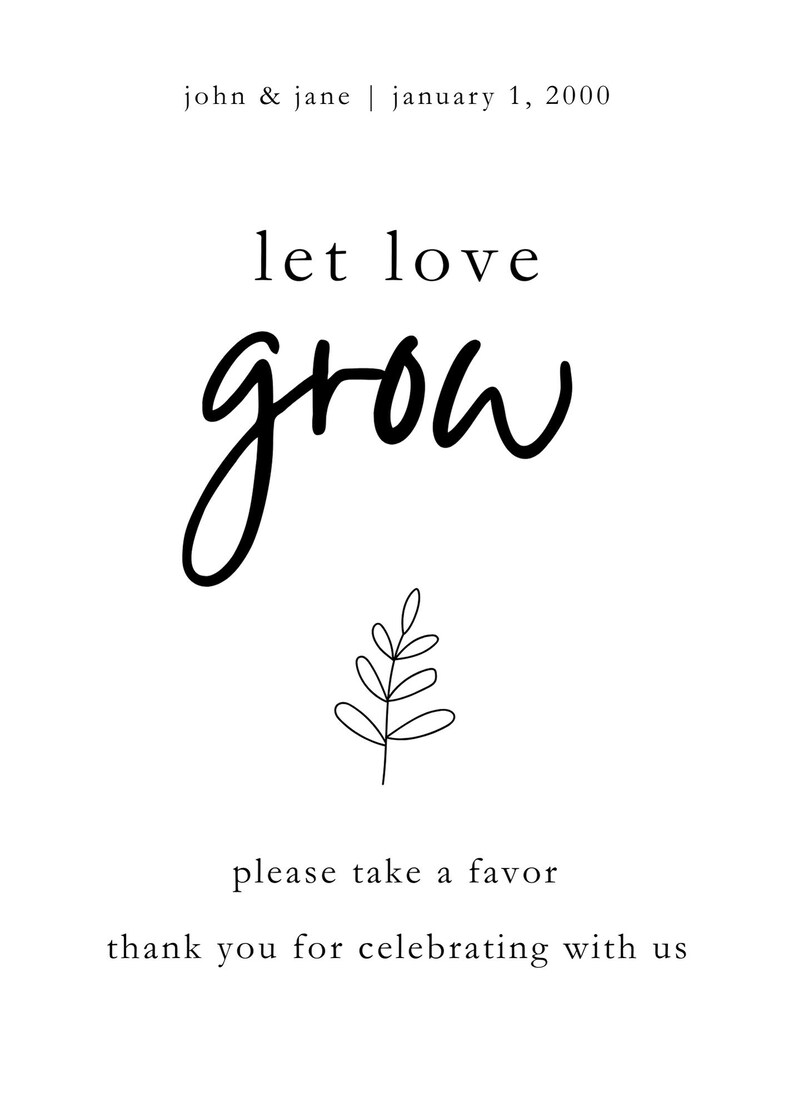 Let Love Wedding Sign Bundle – Bar Menu, Sparkler Send-off, Glow Stick ...