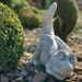 Concrete Boxer Dog Statue Cement Boxer Figure Boxer Garden Statue ...