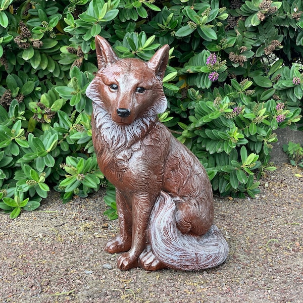 Fox Statue - Etsy