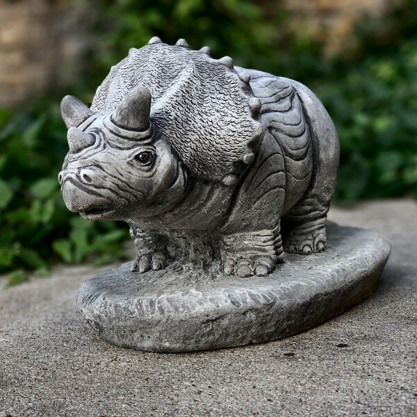 Concrete Dinosaur Statue - Etsy