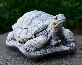 Large Garden Turtle Statue - Etsy