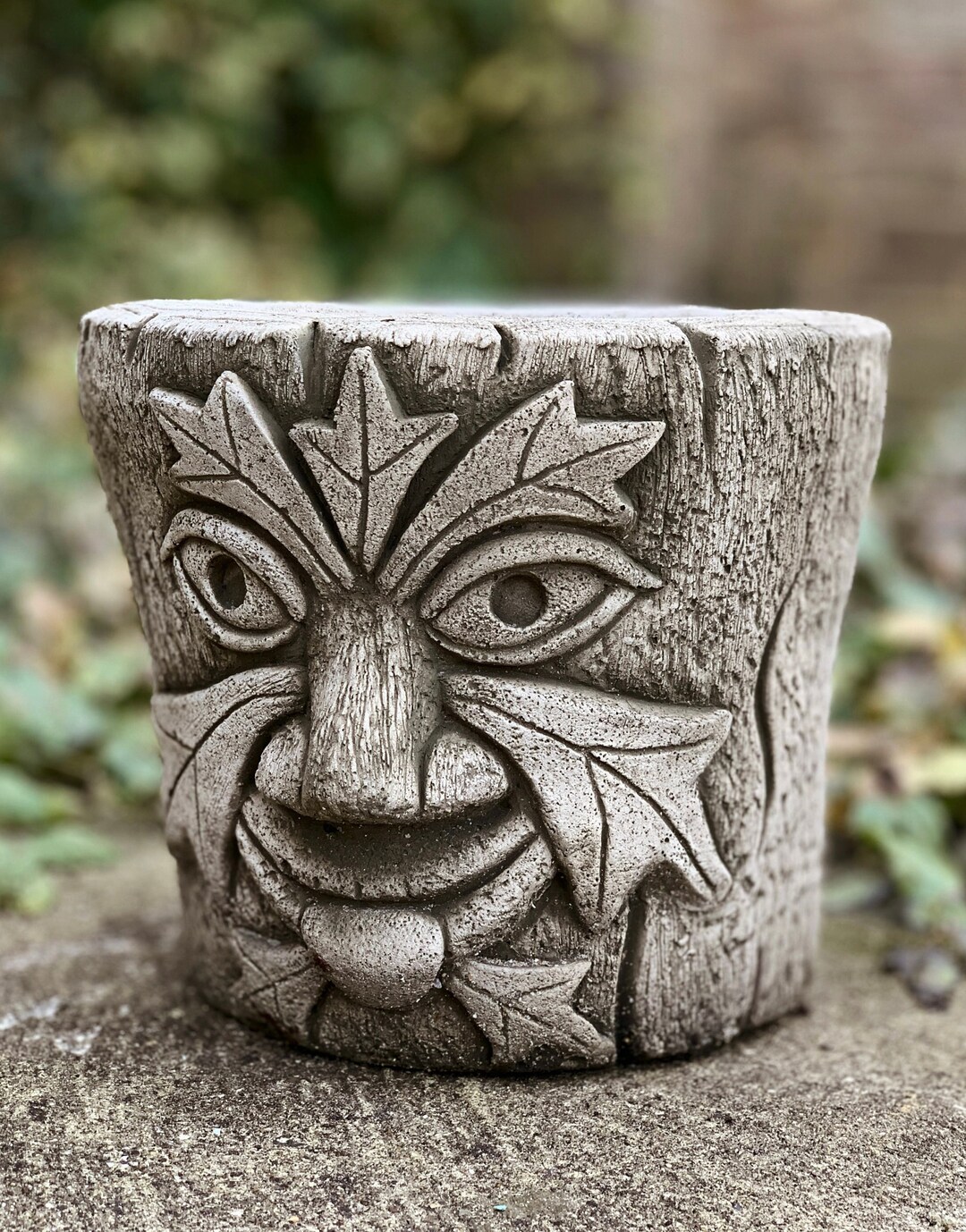 Fantasy Planter Sculpture Concrete Plant Pot Figurine Stone Flower Pot ...