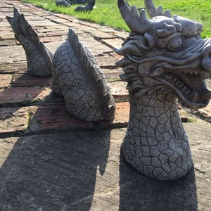 Large Dragon Sculpture Concrete Chinese Dragon Statue Stone Japanese ...