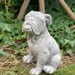 Concrete Boxer Dog Statue Cement Boxer Figure Boxer Garden Statue ...