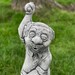 Funny Cricket Player Statue Concrete Baseball Sculpture Garden Father ...