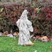 Wizard Statue Decor, Stone Garden Tree Wizard, Magician Statue for ...