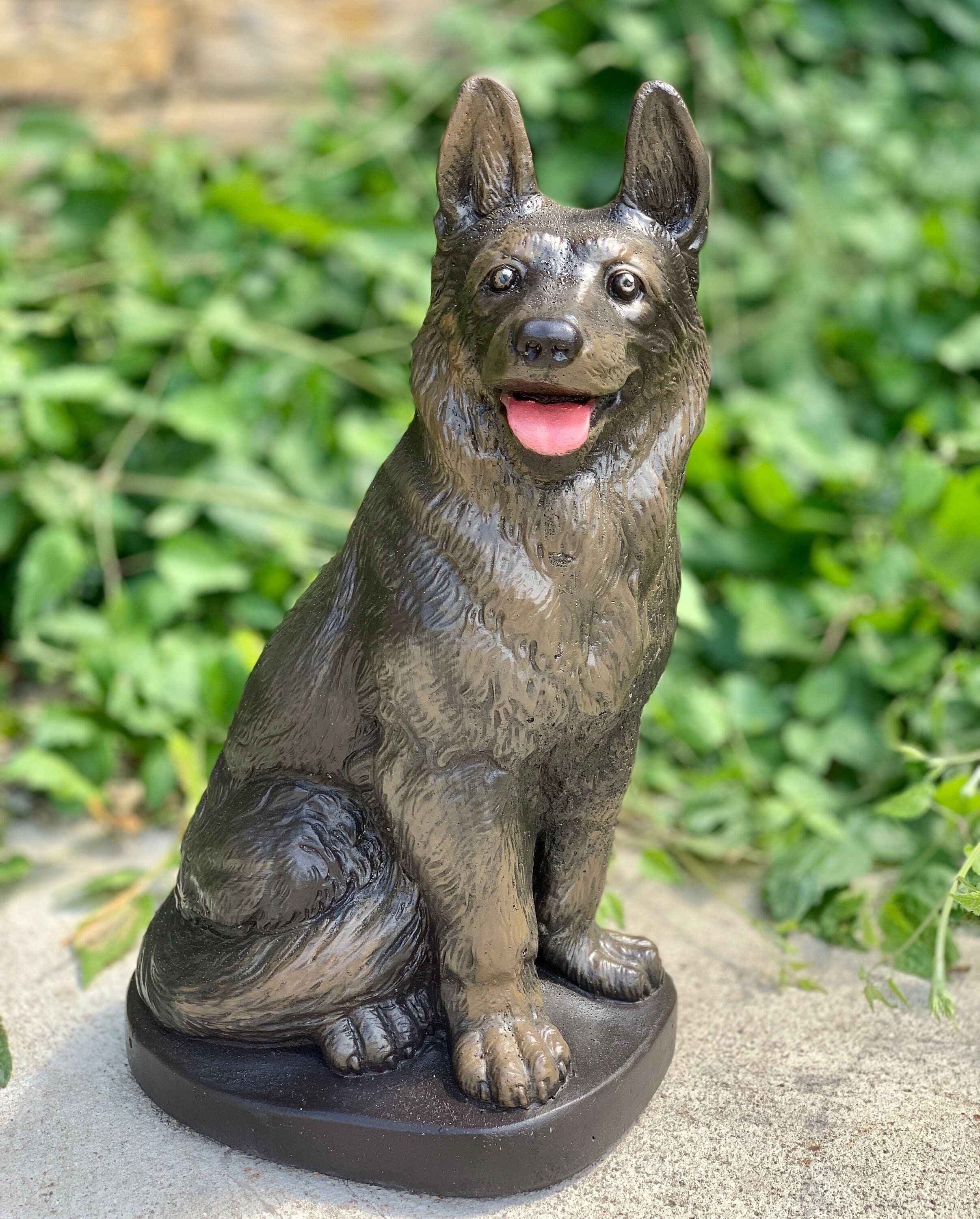 German Shepherd Statues Outdoor