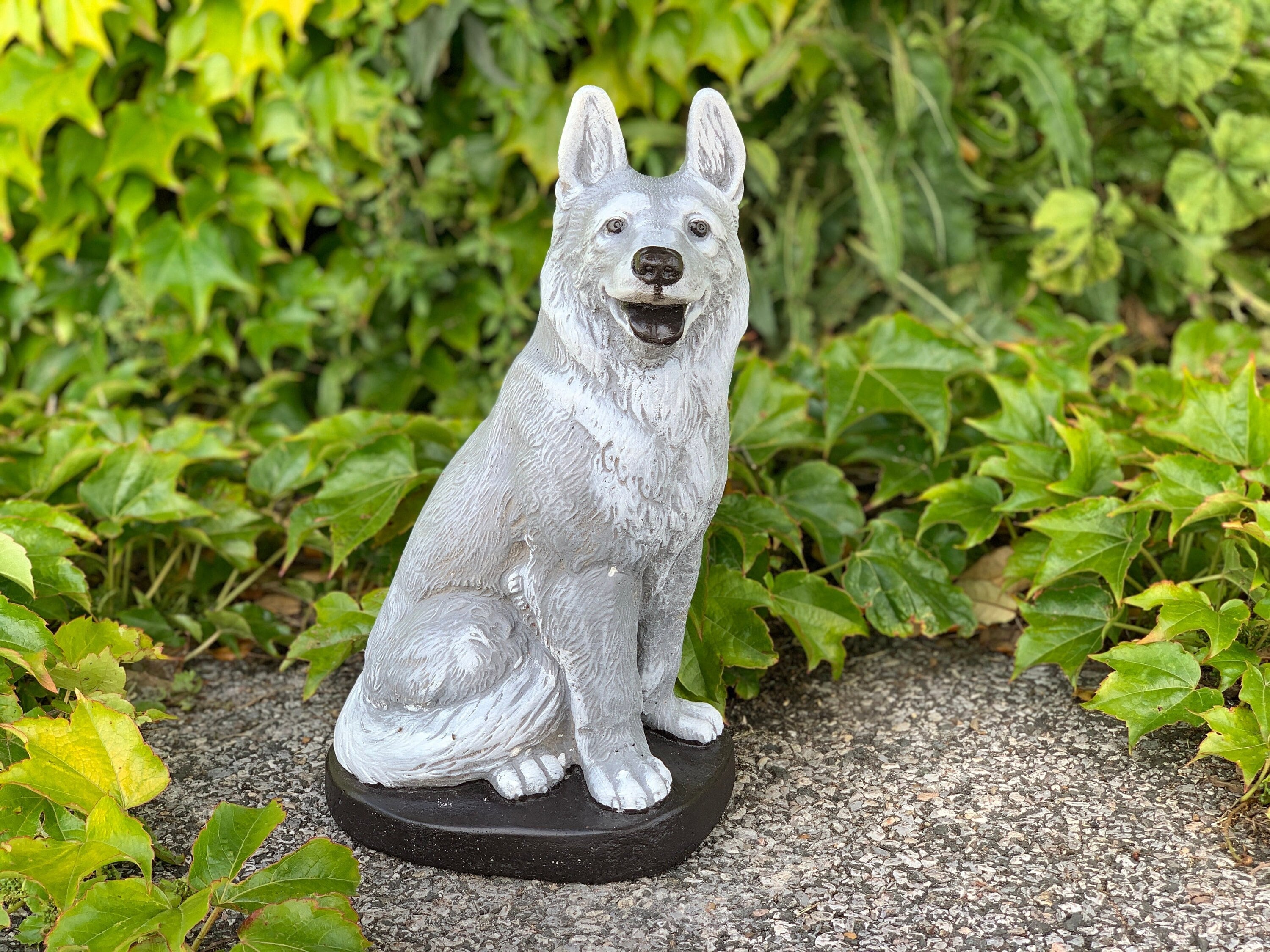 German Shepherd Statues Outdoor