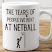 Netball Mug - Netball Gifts for Women - Netball Girl - Netball Player ...