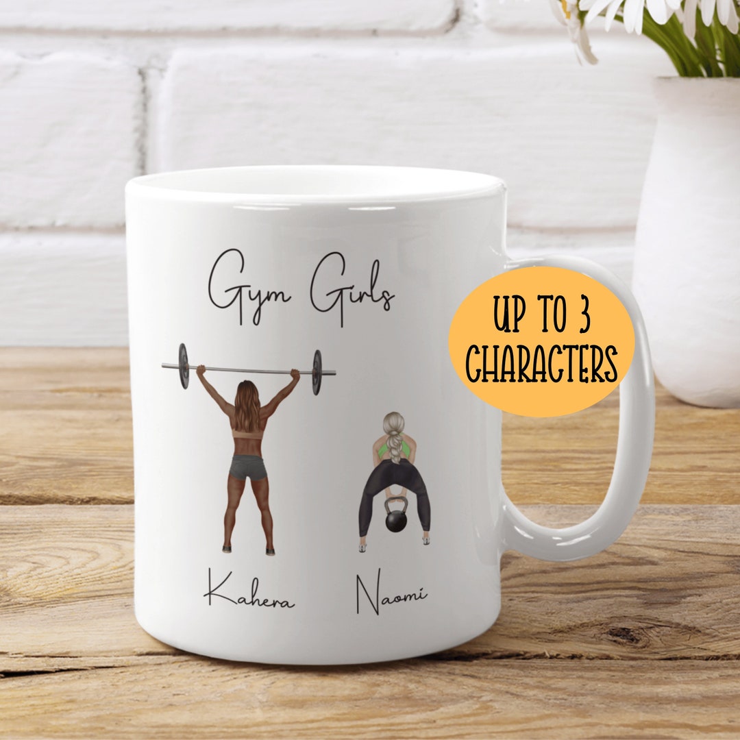 Gym Friends Mug - Gym Girl Mug - Workout Friend Gift - Workout Buddy ...