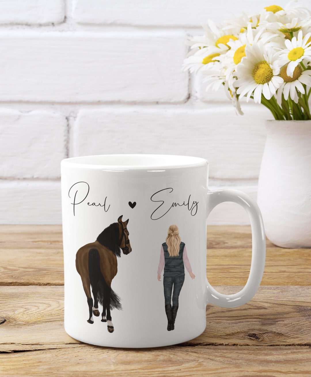 Personalised Horse Rider Mug - Horse Rider Gifts - Horse Rider Girl ...