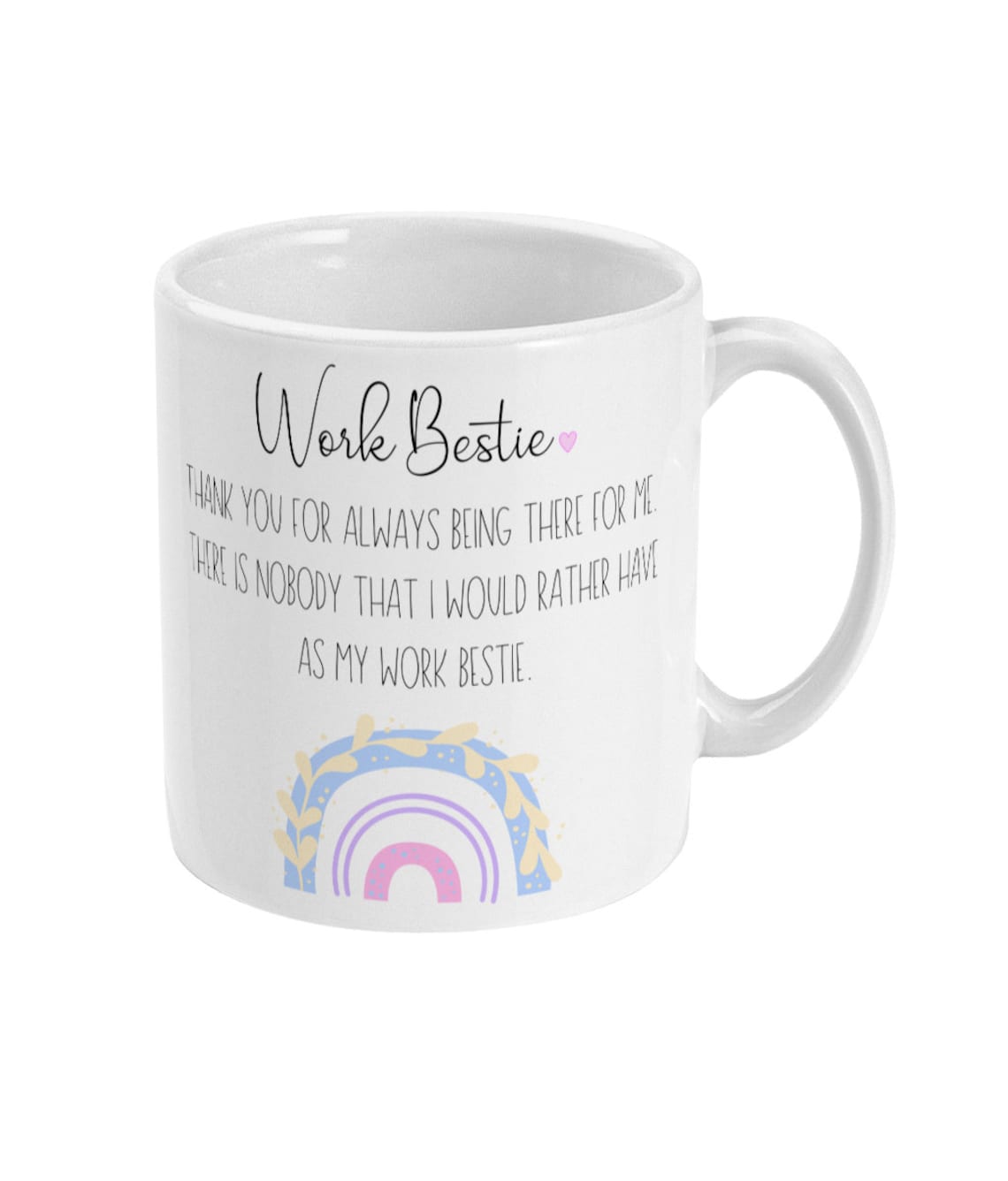 Personalised Work Bestie Mug Work Bestie Gift Work Bestie - Etsy