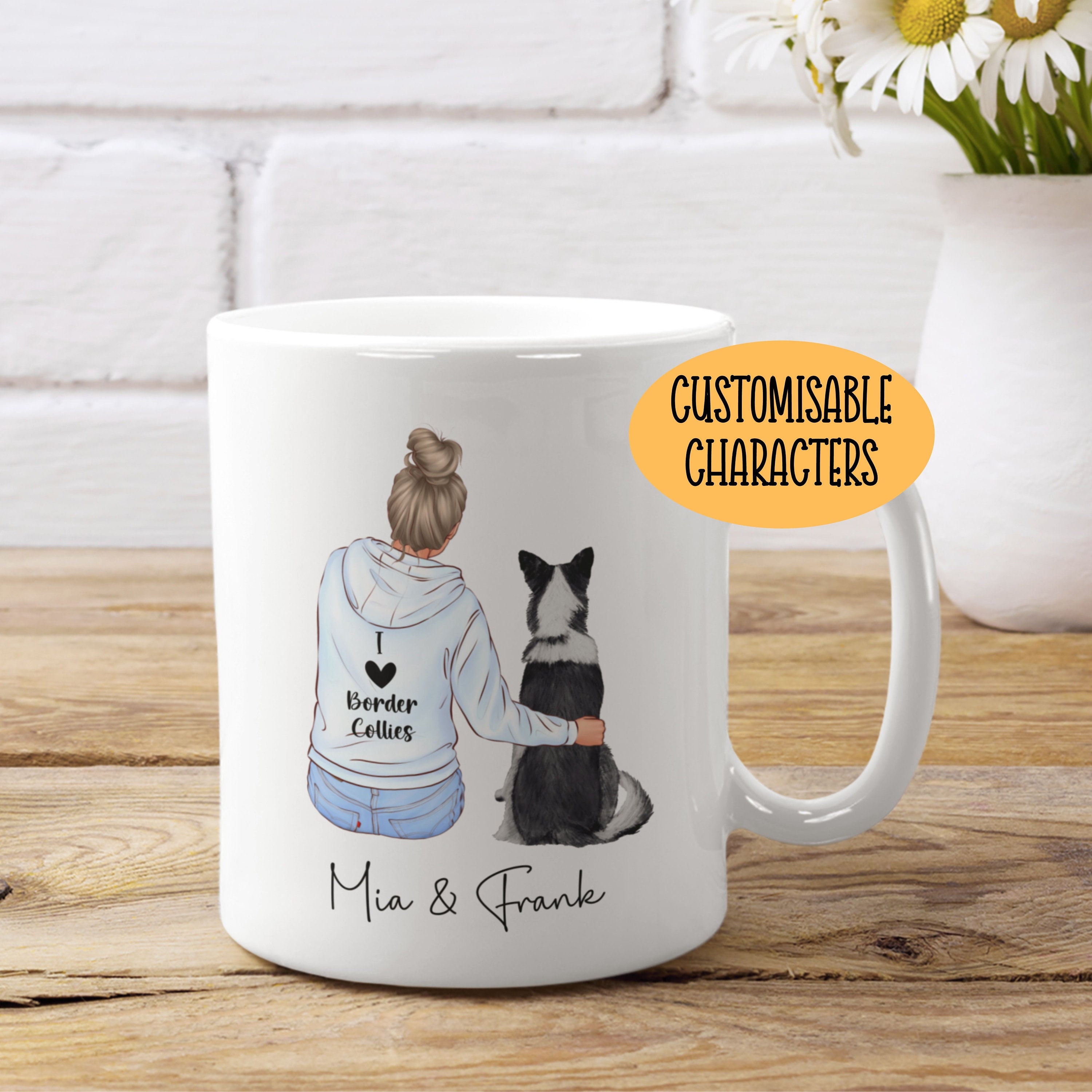Personalised Border Collie Mug Border Collie Gifts for Women - Etsy UK
