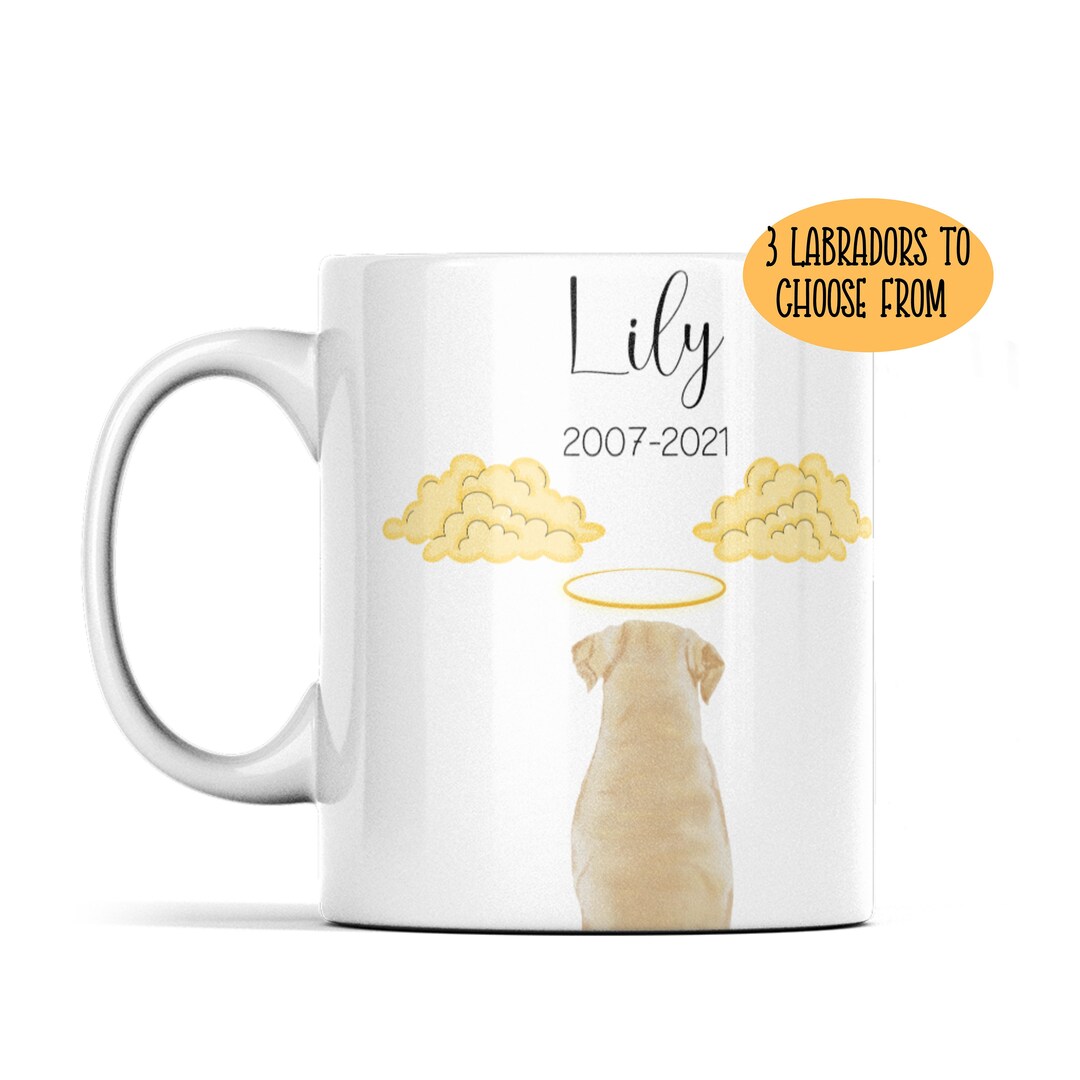 Labrador Memorial Mug - Labrador Memorial Gifts - Black Labrador ...