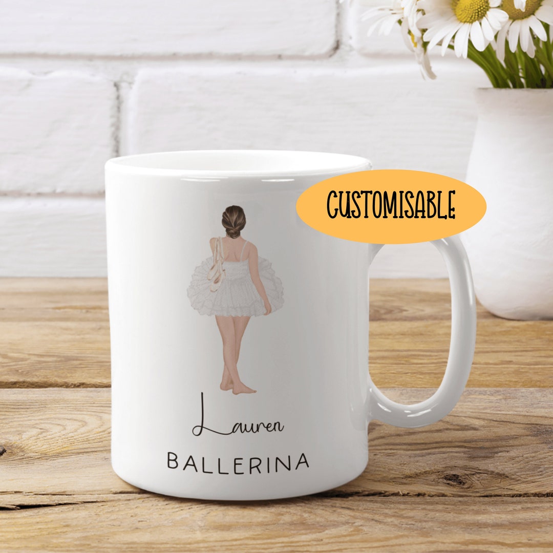 Ballerina Mug - Ballet Mug - Ballerina - Ballet Gifts for Girls ...