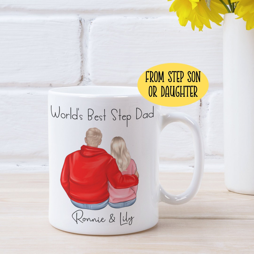 Personalised Step Dad Mug - Step Dad Gifts - Step Dad Father's Day ...