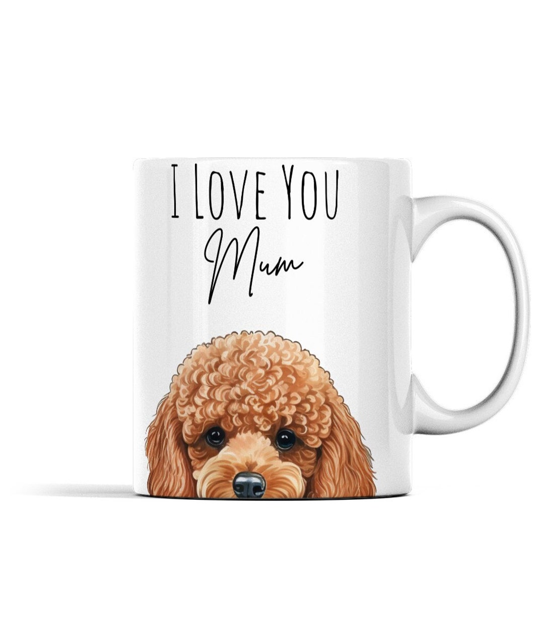 Toy Poodle Mum Mug: Ceramic Dog Mum Gift - Etsy